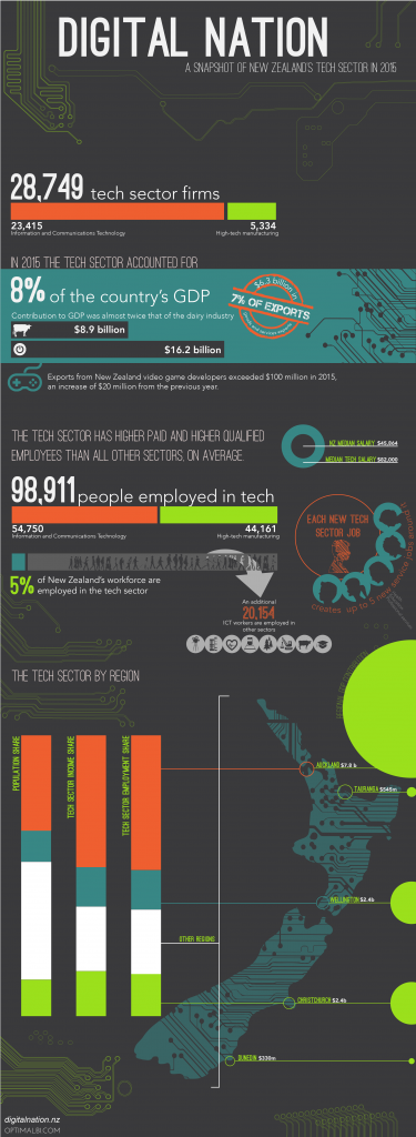 Visualising the NZ Digital and Technology sector - NZRise